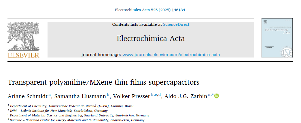 New paper published on transparent MXene/polymer thin film ...