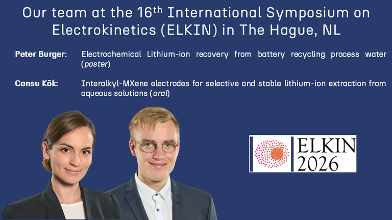 Cansu Kök and Peter Burger present work at the ELKIN conference ...